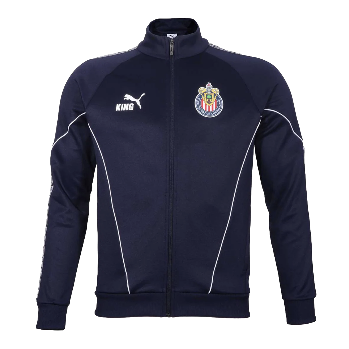 Puma Chivas King Anthem Jacket Soccer 782108-10 Blue